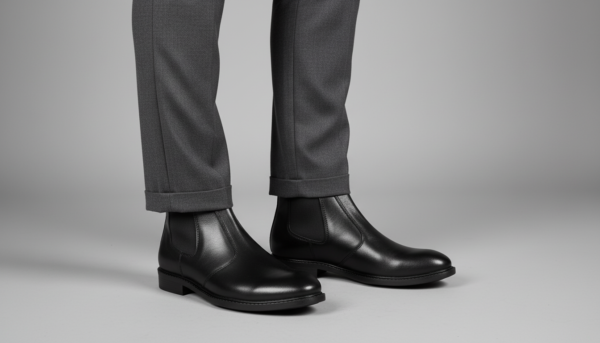 Black Chelsea boots – VijexIndia