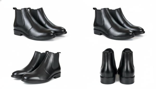 Black Chelsea boots – VijexIndia
